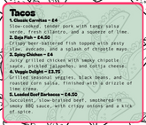 Menu – Guac 'n' Roll